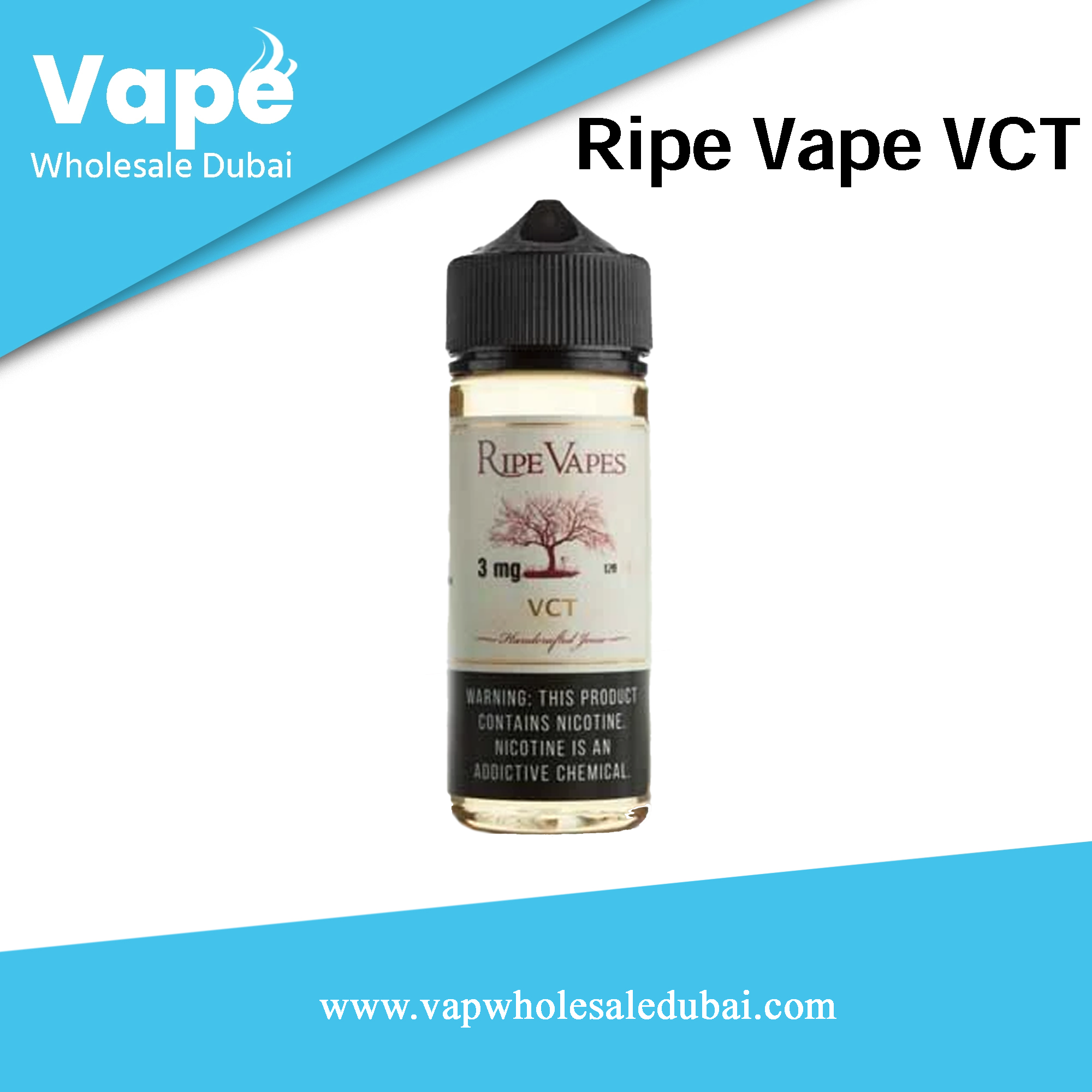Ripe Vape VCT 120 ml E-juice Wholesale Dubai - vapeswholesaledubai